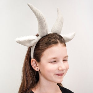 Goat Headband and Tail - Goat Costume - Handmade Costume - Etsy