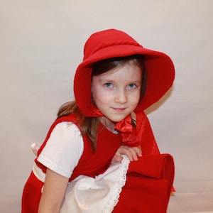 Little Red Riding Hood Hat - Little Red Riding Hood Costume - Etsy