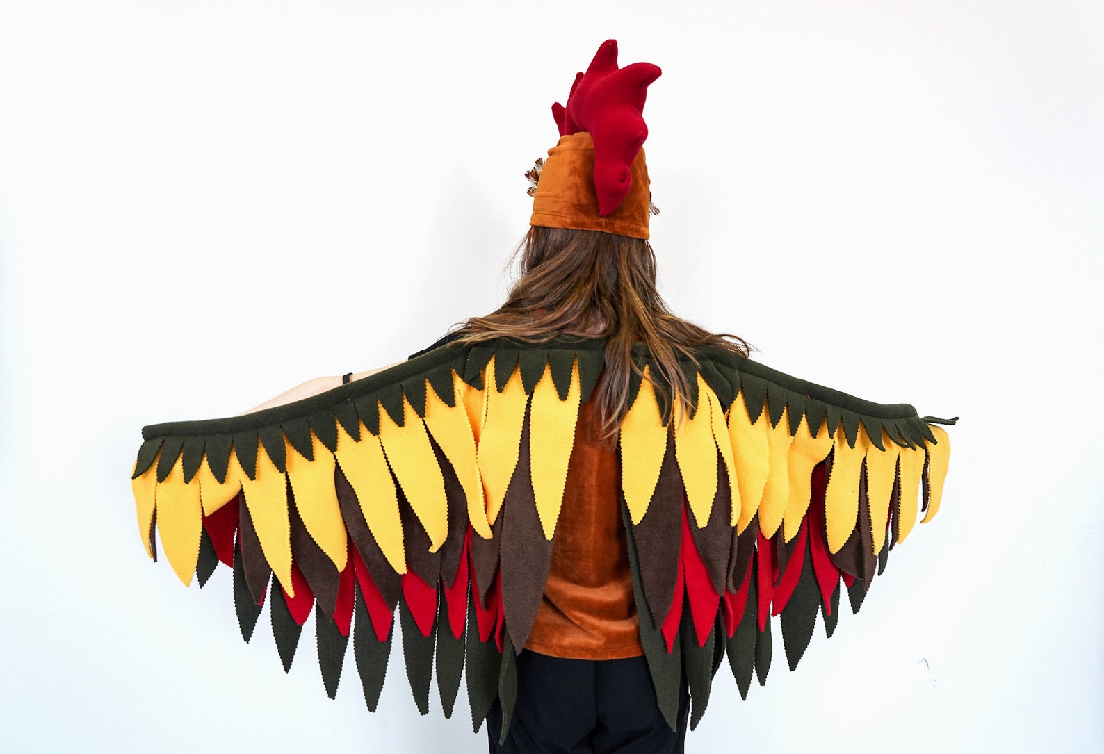 Rooster Costume Bird Costume Kids Rooster Costume Farm | Etsy