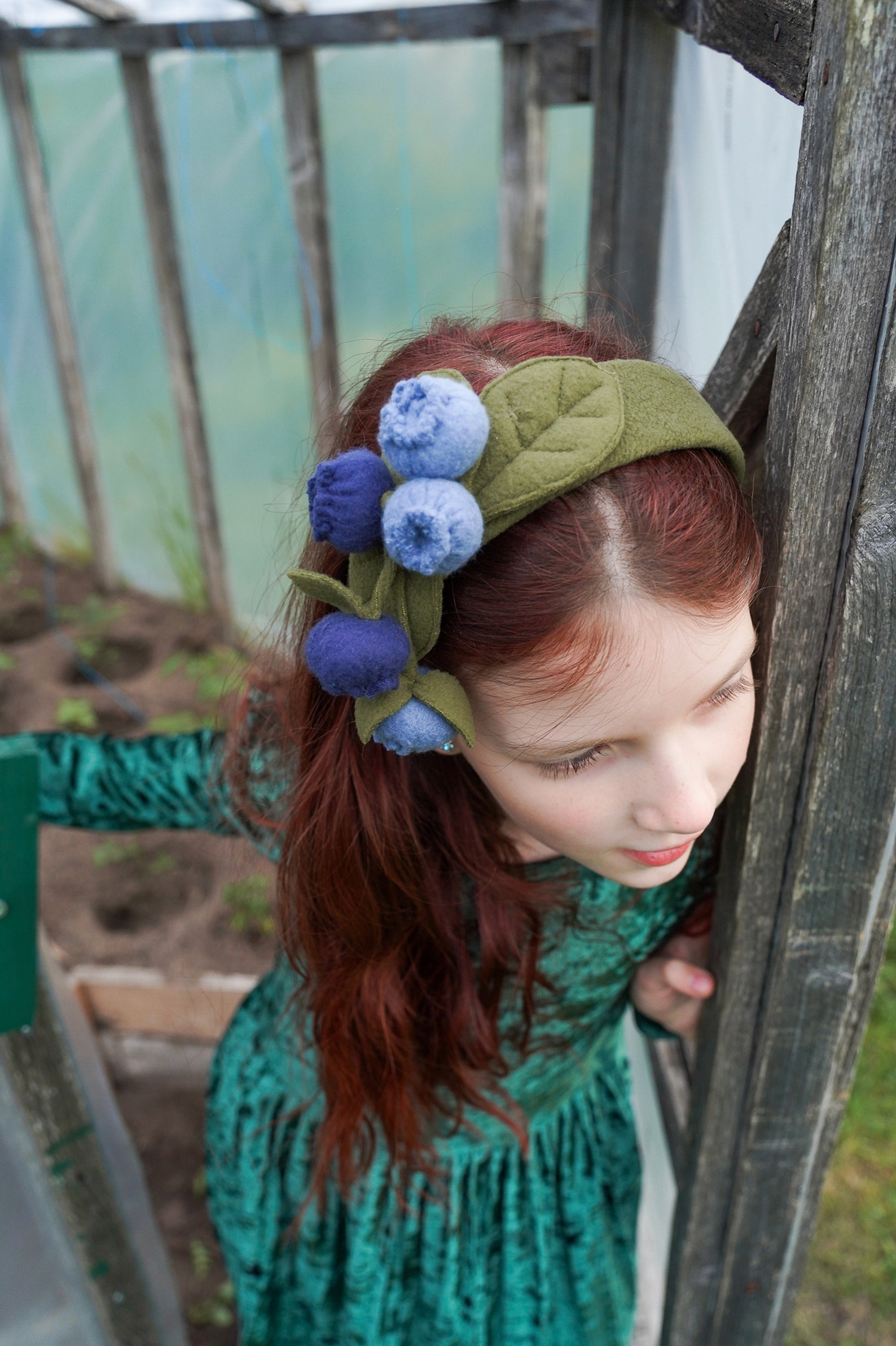 Blueberry Headband for Kids Blueberry Girl Costume - Etsy