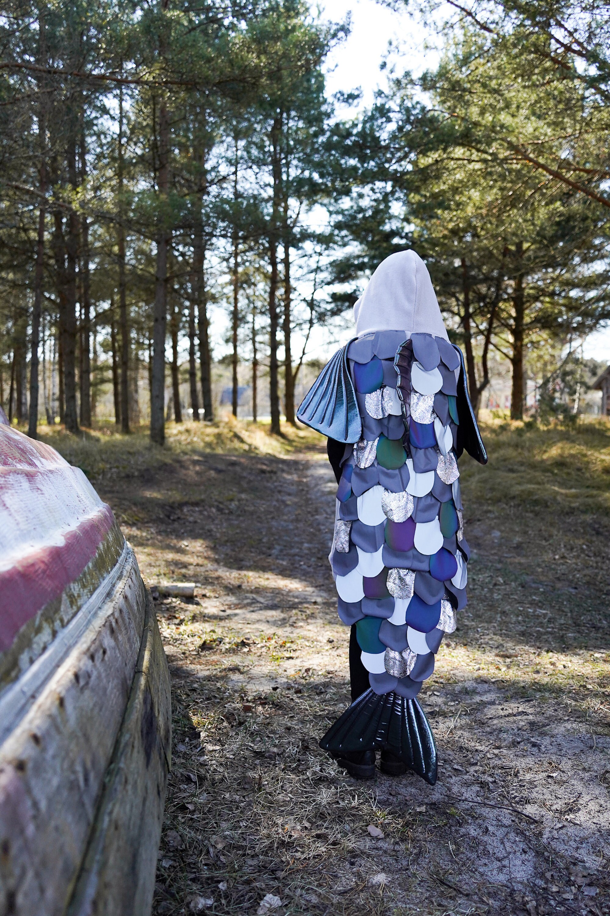 Homemade Fish Costume