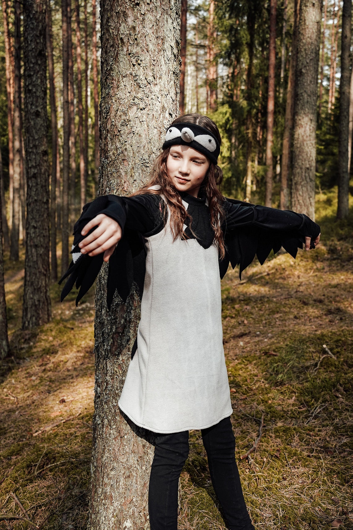 Crow Costume for Kids Bird Costume for Kids Crow Costume - Etsy