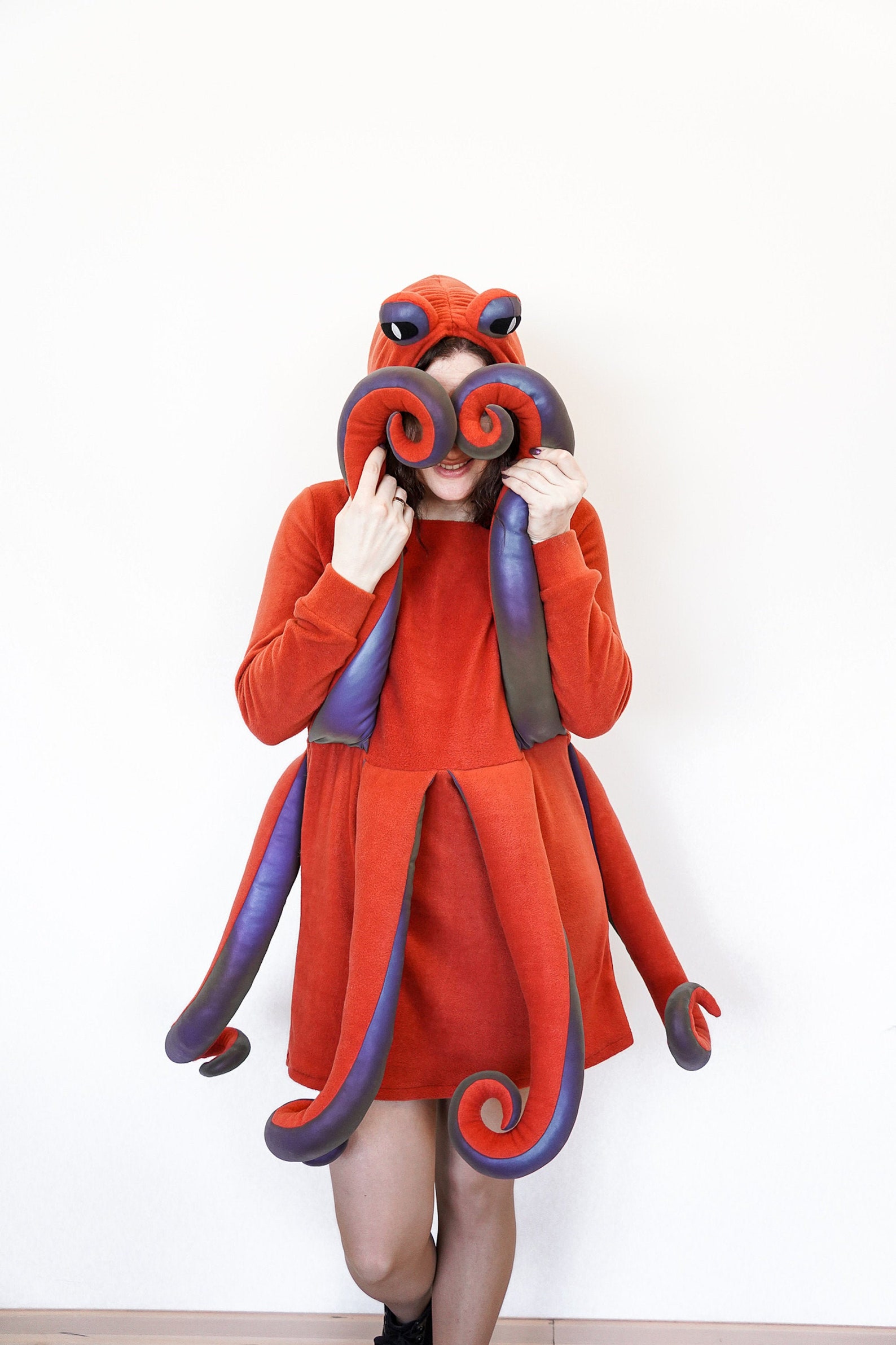 Reflective Octopus Costume for Adults Ocean Animal Costume | Etsy