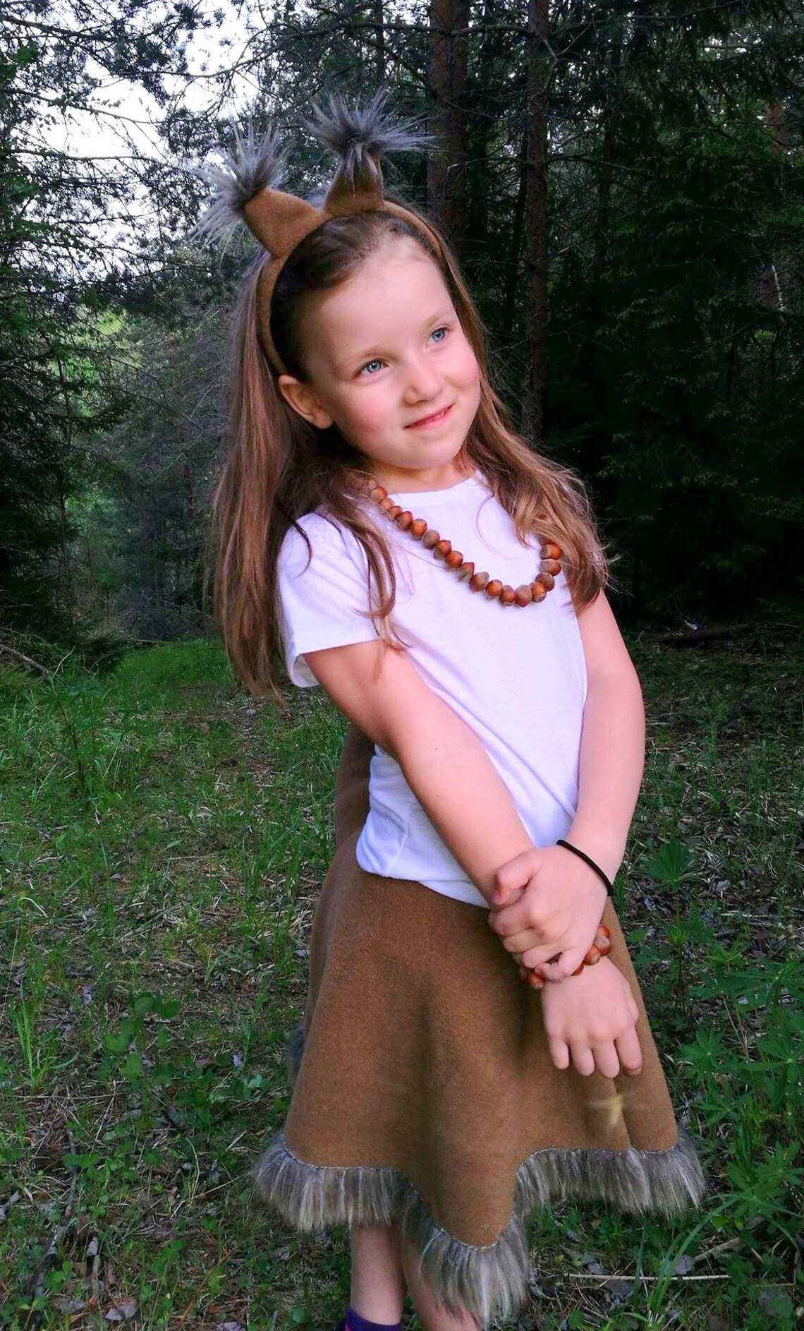 Squirrel Girl Costume Kids Squirrel Costume Animal Costume | Etsy