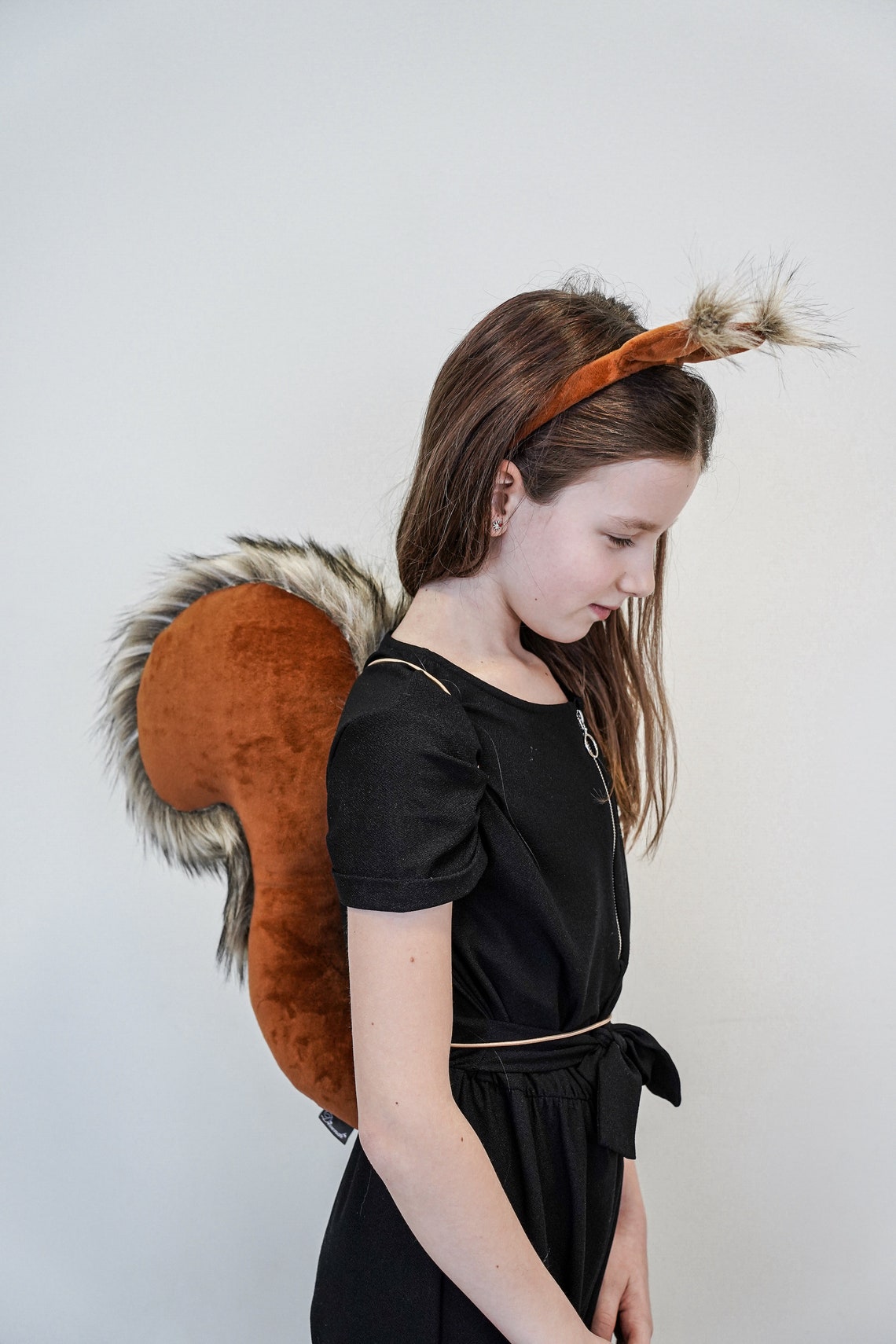 Squirrel Tail and Headband for Kids Squirrel Costume | Etsy