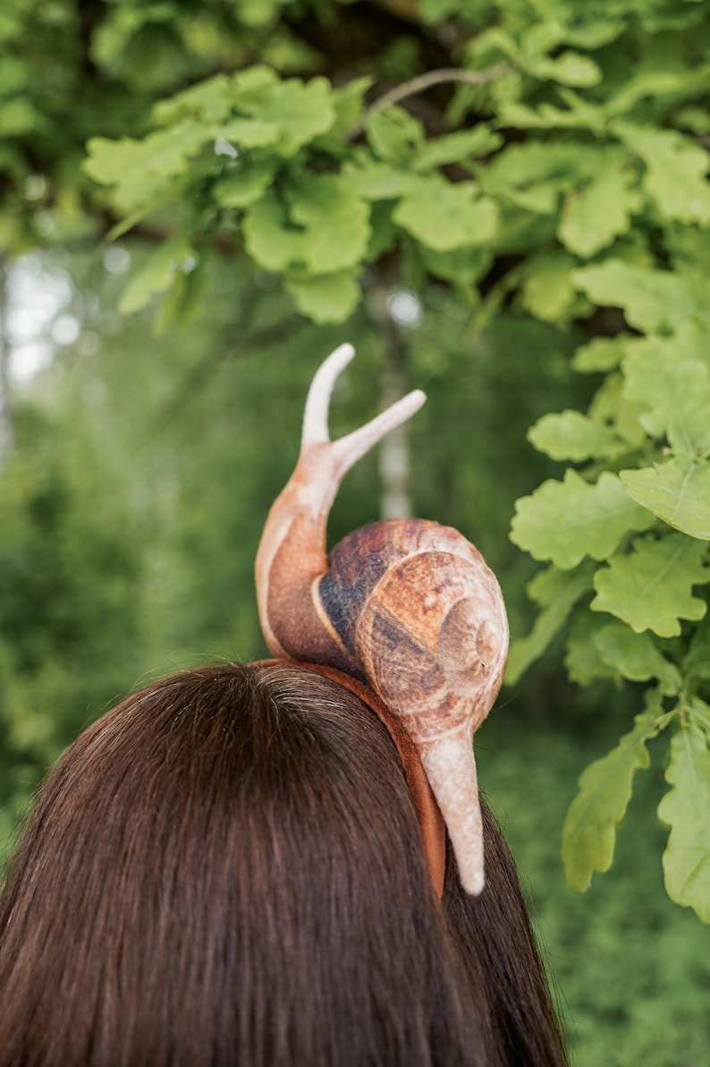 Snail Headband for Adults Snail Costume Handmade Costume - Etsy