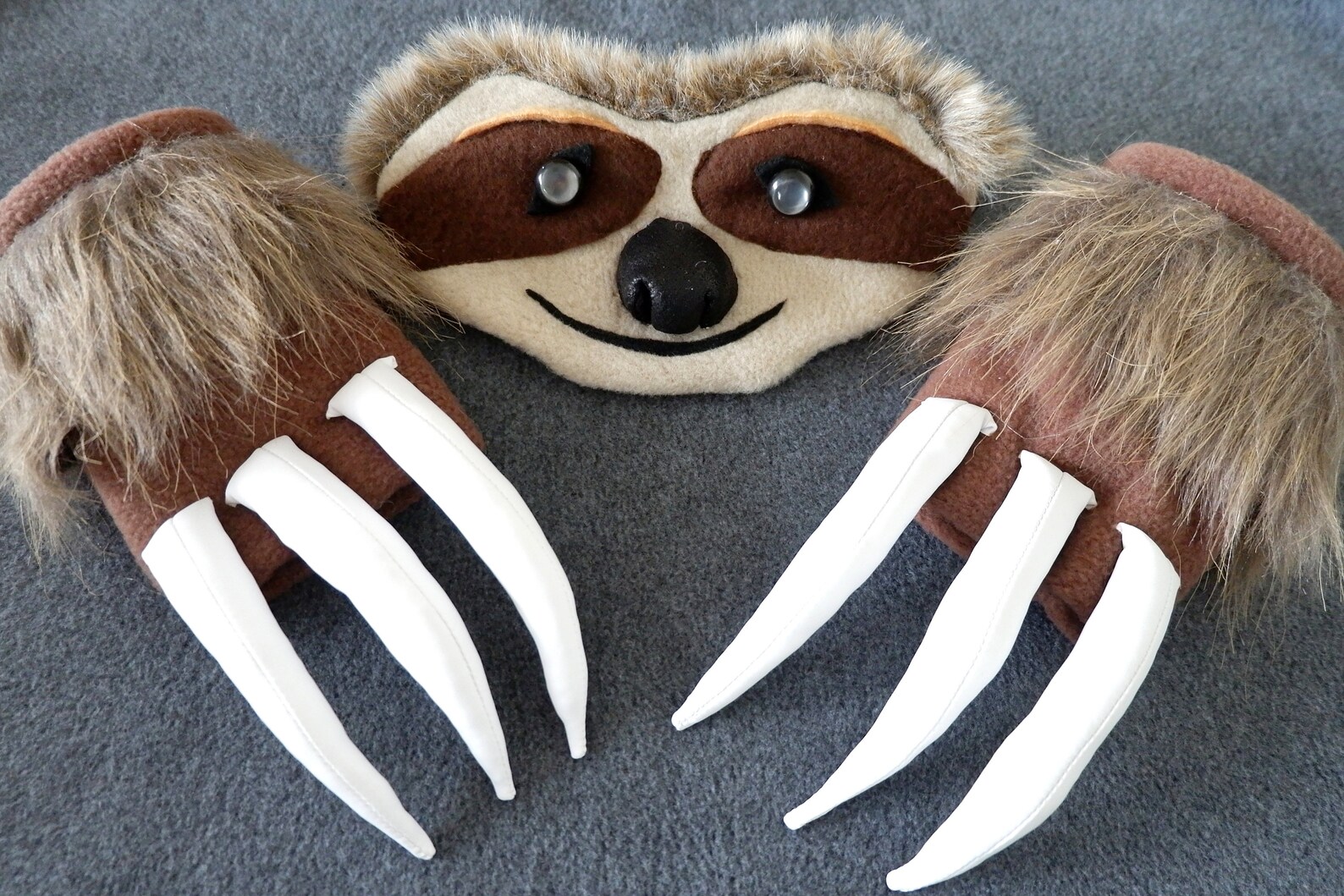 Sloth headband / sloth gloves/ Girl Costume / Kids Costume / | Etsy