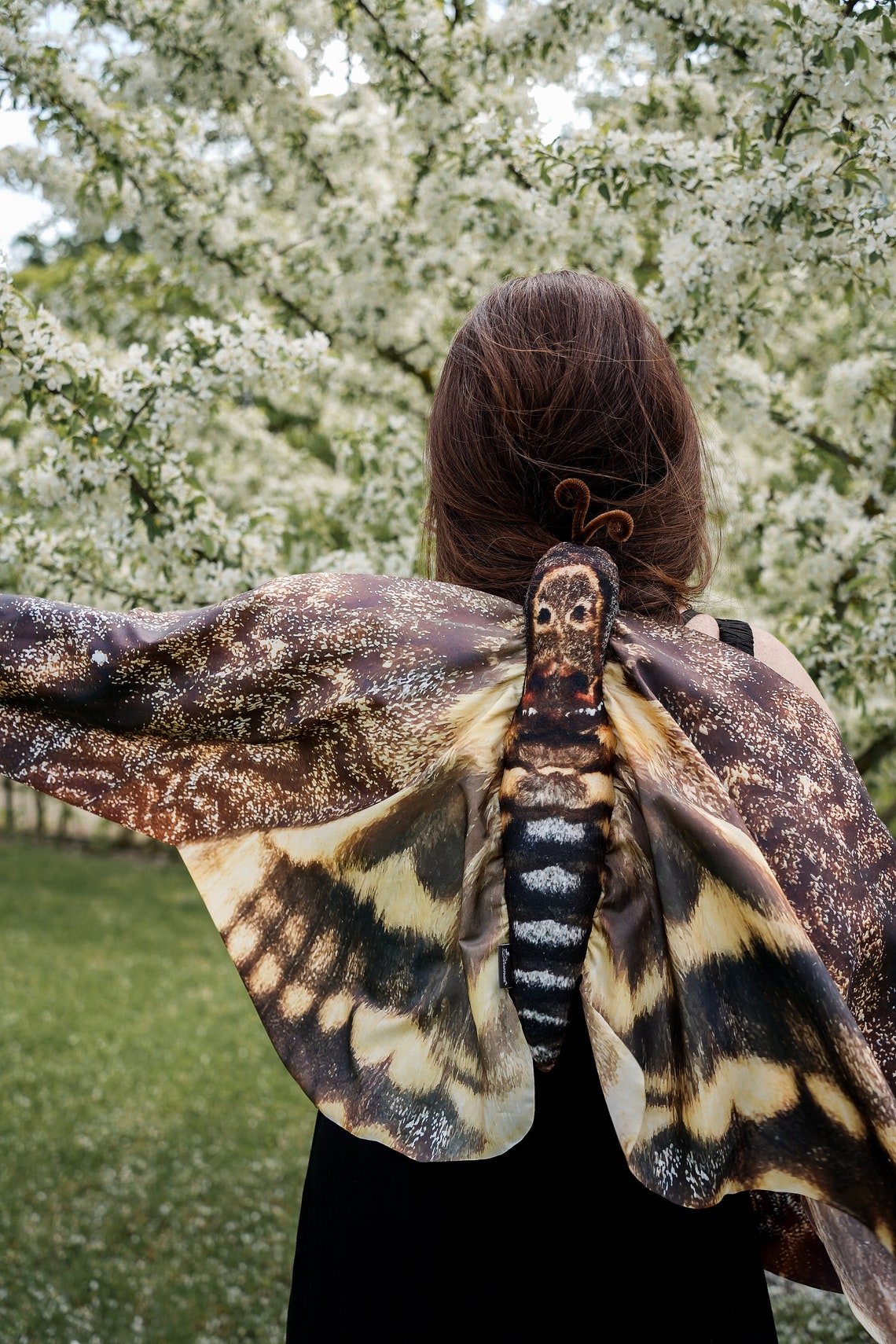 Death Moth Costume for Adults Butterfly Costume Handmade - Etsy