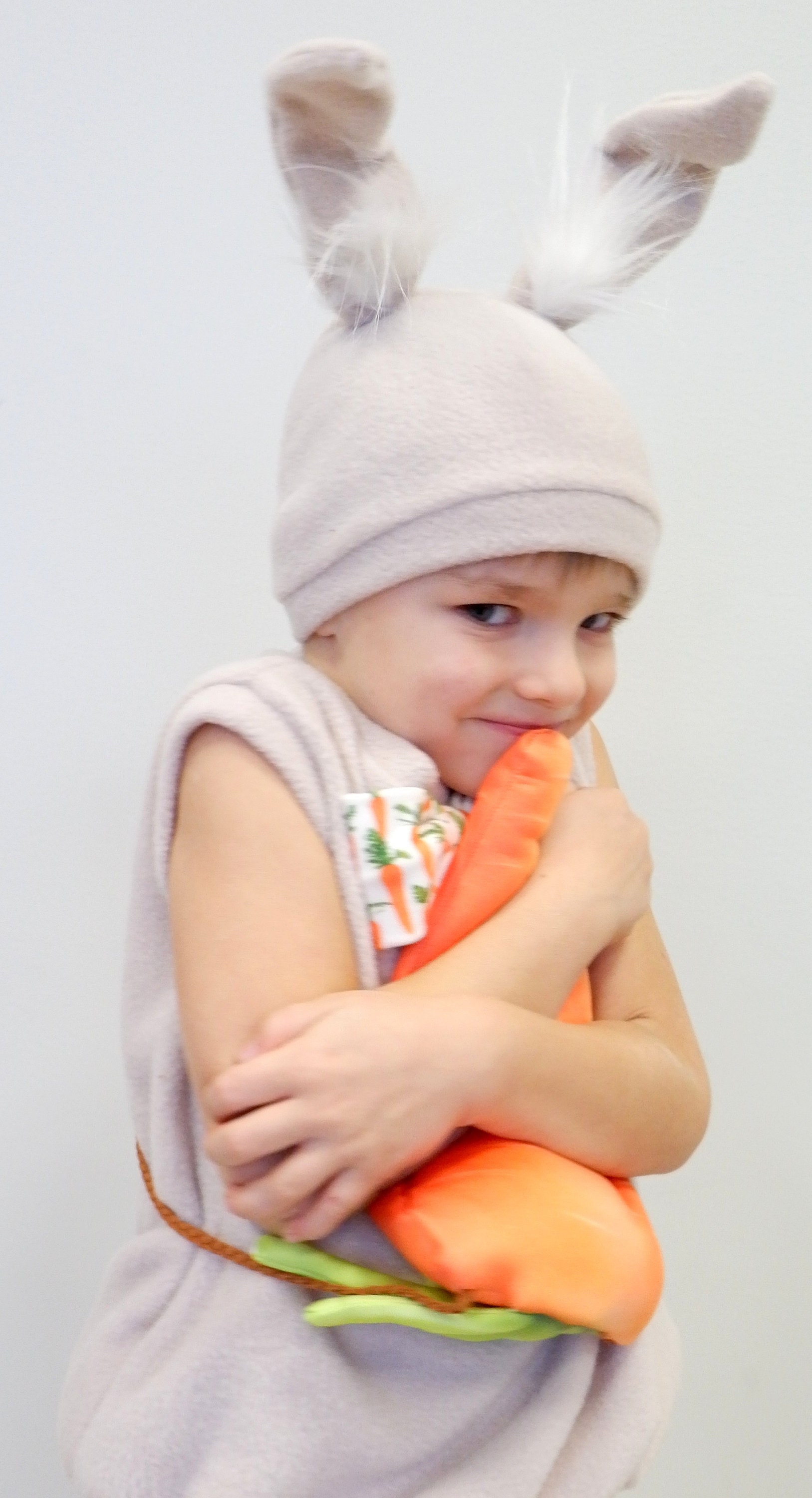 Bunny Costume for Boy Kids Rabbit Costume Handmade Costume - Etsy