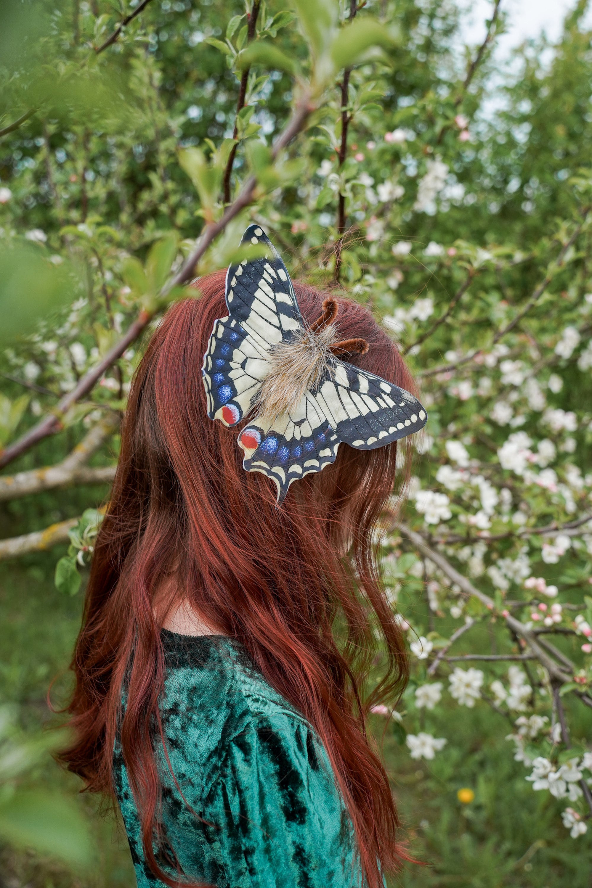 Swallowtail Butterfly Hair Clip Butterfly Costume - Etsy
