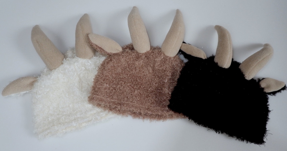 Goat Hat and Tail Kids Goat Costume Adult Goat Costume | Etsy