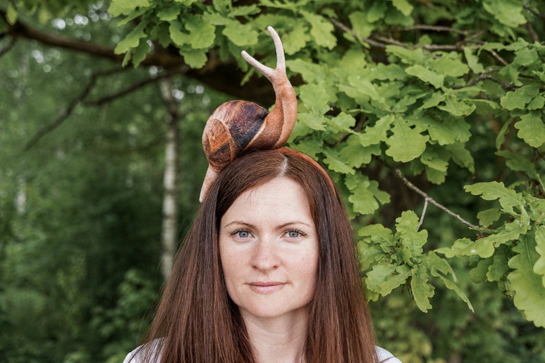 Snail Headband for Adults Snail Costume Handmade Costume - Etsy