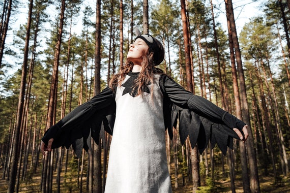 Crow Costume for Kids Bird Costume for Kids Crow Costume - Etsy