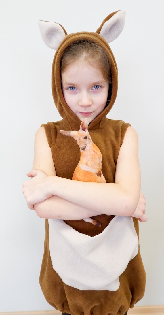 Kangaroo Costume Kanga Costume Kids Costume Halloween Costume Etsy