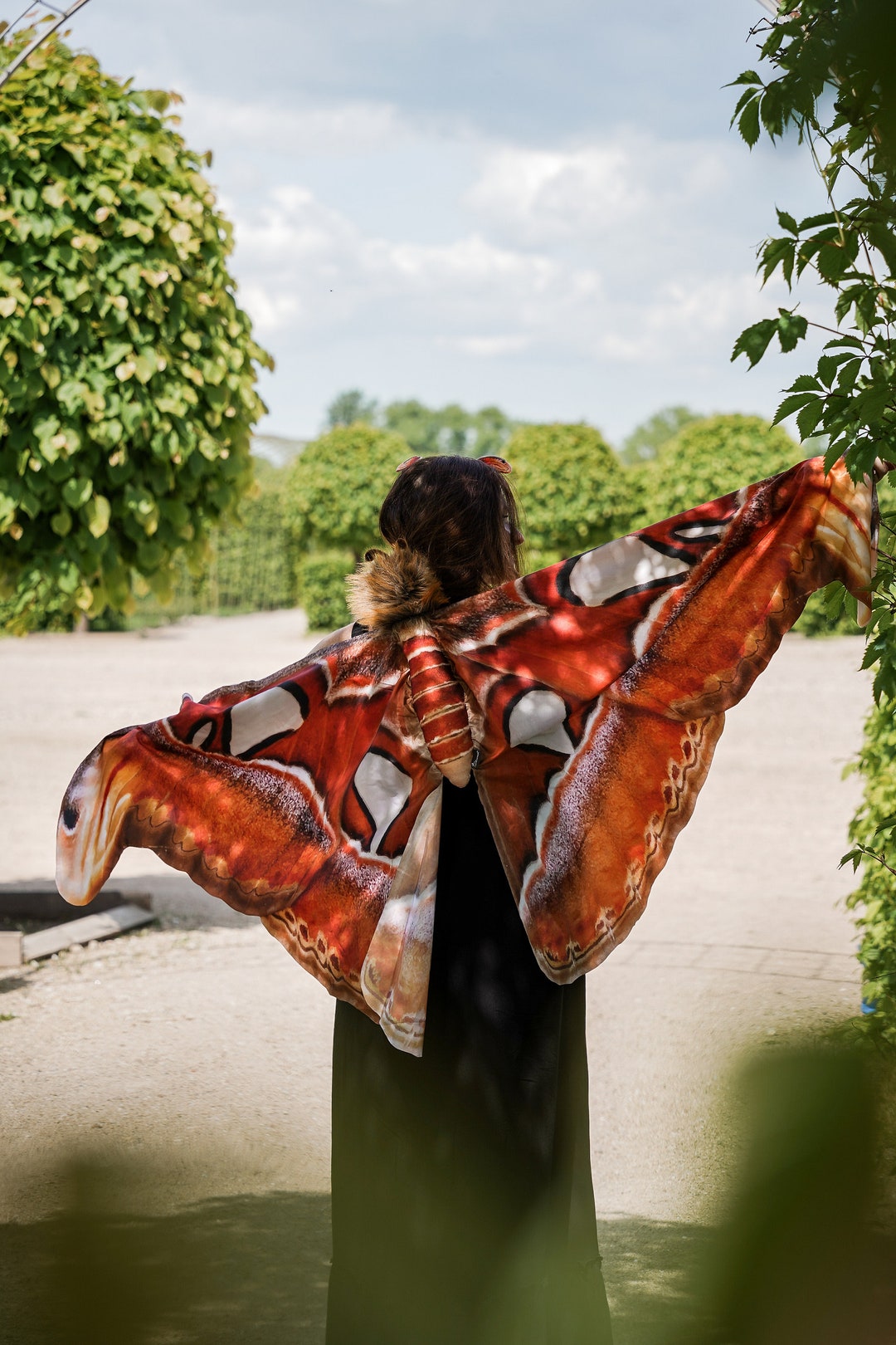 Atlas Moth Costume for Adults - Butterfly Costume Adult - Handmade ...