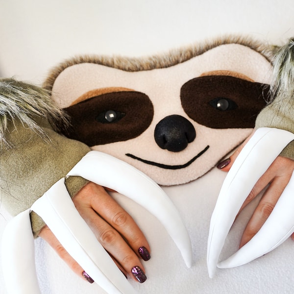 Sloth Mask - Etsy