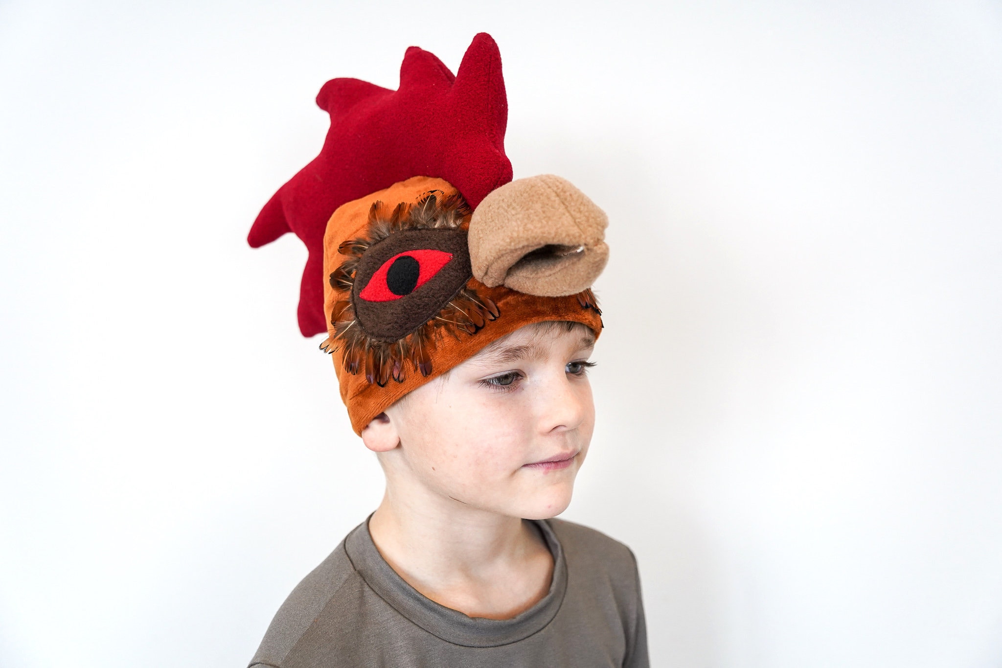 Rooster Hat Kids Rooster Costume Handmade Costume | Etsy