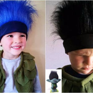 Branch Hair - Trolls Hair - Trolls Costume - Handmade Costume ...