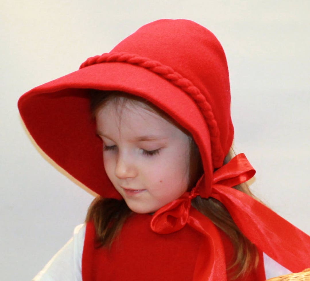 Little Red Riding Hood Hat - Little Red Riding Hood Costume - Etsy