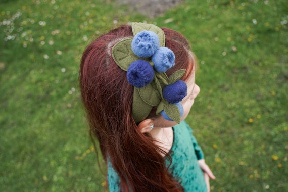 Blueberry Headband for Kids Blueberry Girl Costume - Etsy