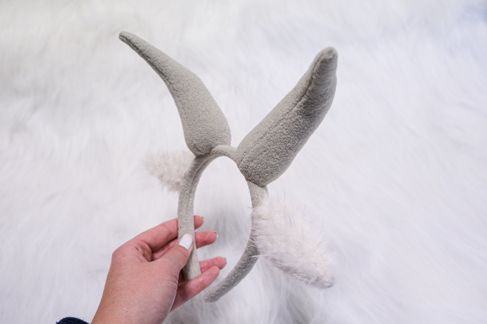 Goat Headband and Tail Goat Costume Handmade Costume | Etsy