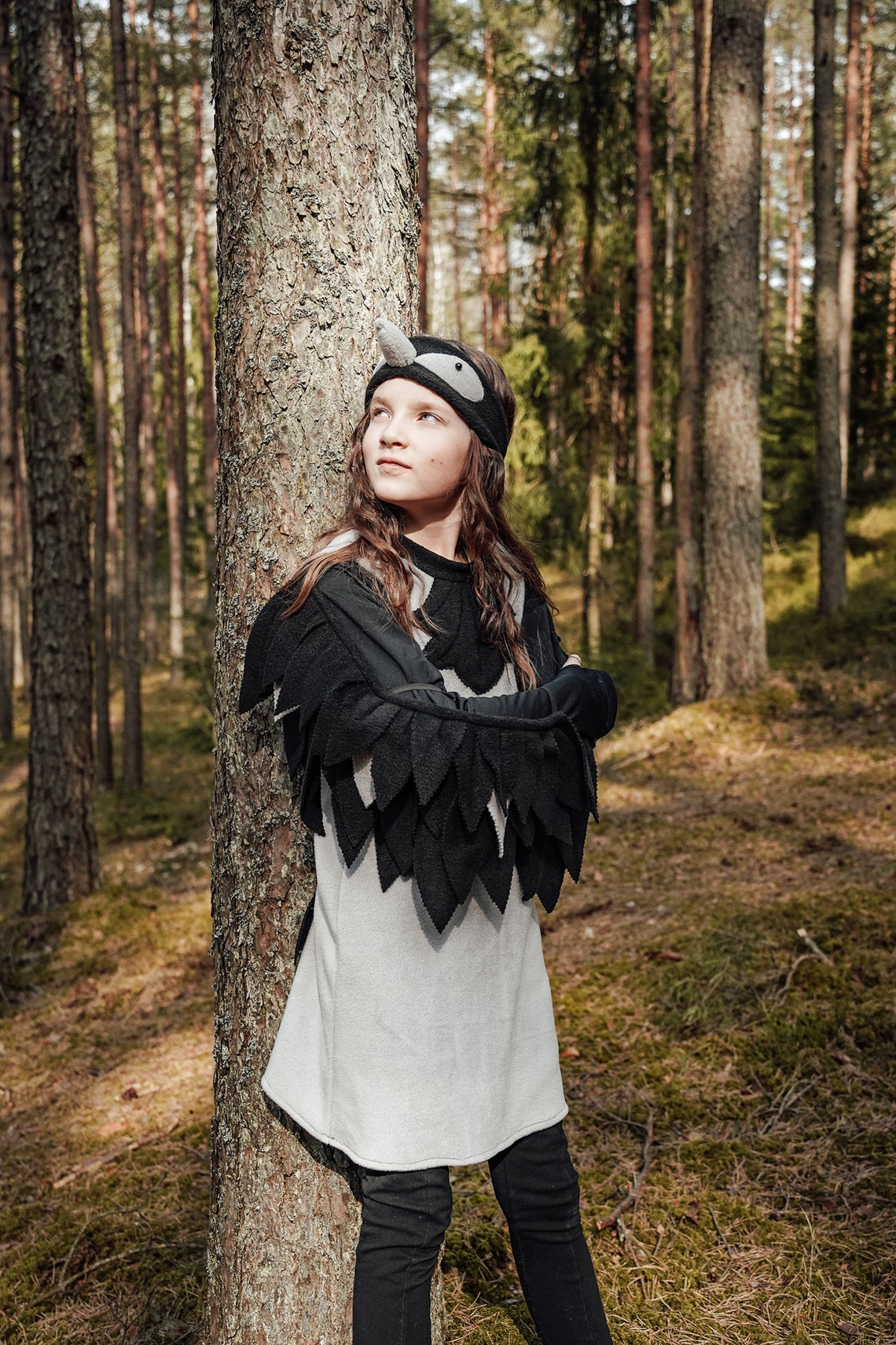 Crow Costume for Kids Bird Costume for Kids Crow Costume - Etsy