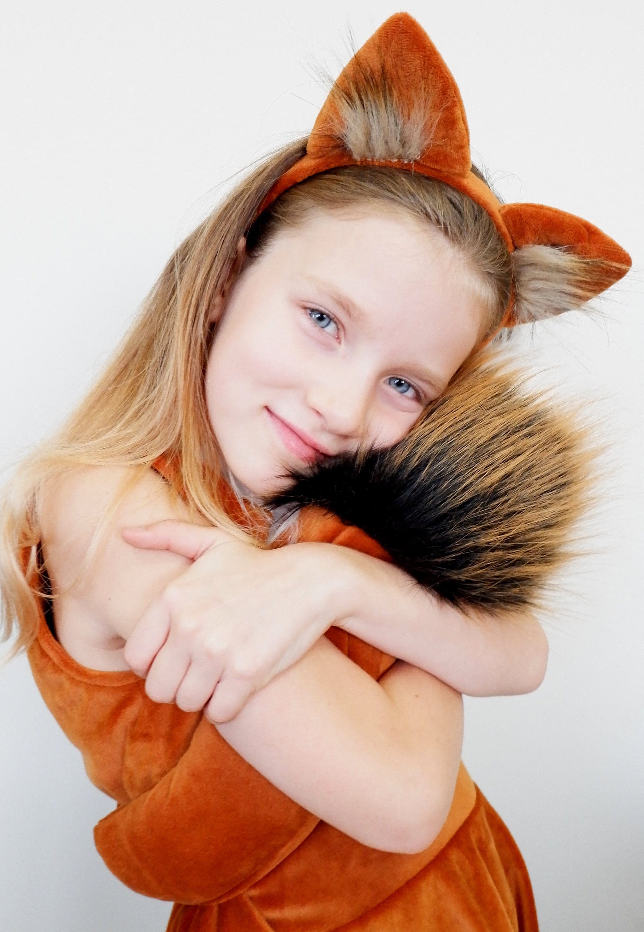 Fox Costume for Girls Handmade Costume Halloween Costume | Etsy