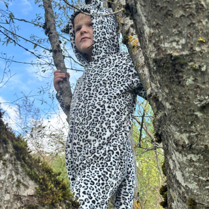 Snow Leopard Print - Etsy