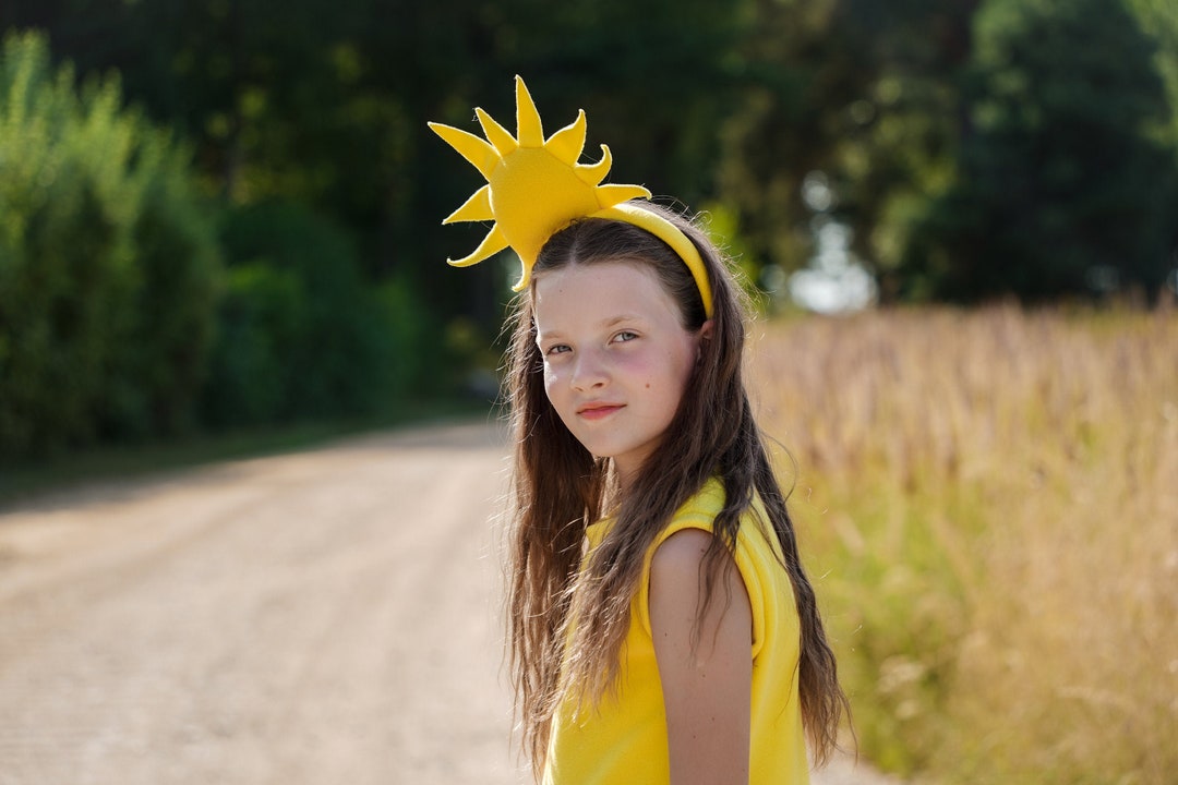 Sun Headband for Kids - Sun Costume - Handmade Costume - Carnival ...
