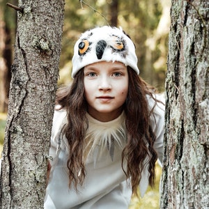 Owl Headband - Owl Costume - Bird Costume - Handmade Costume ...