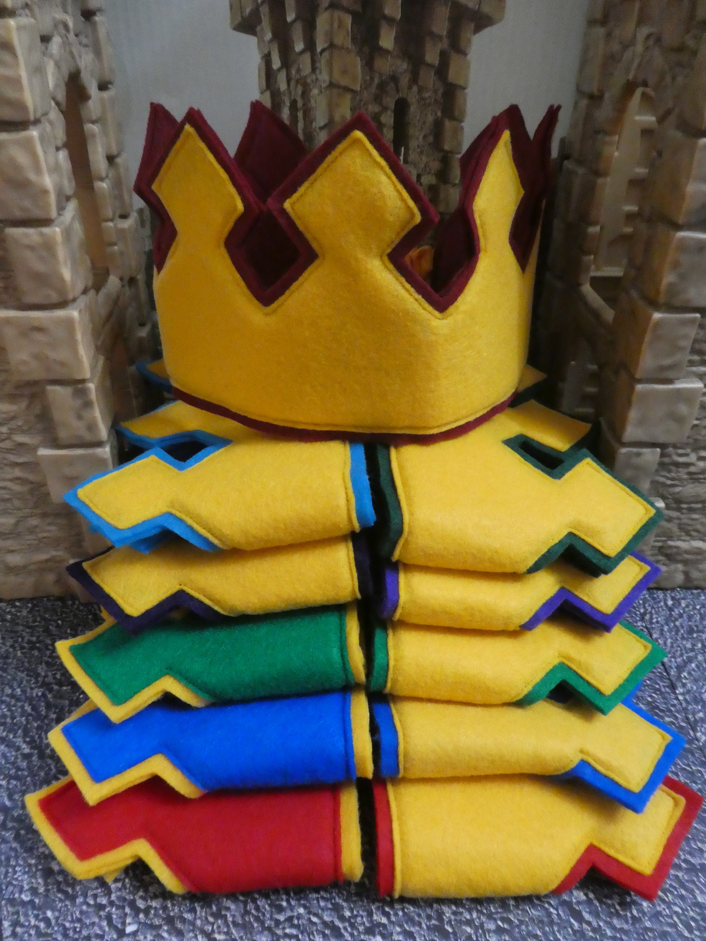 Gold Crown, King and Queen, Choose Your Color, One Size Fits Most - Etsy