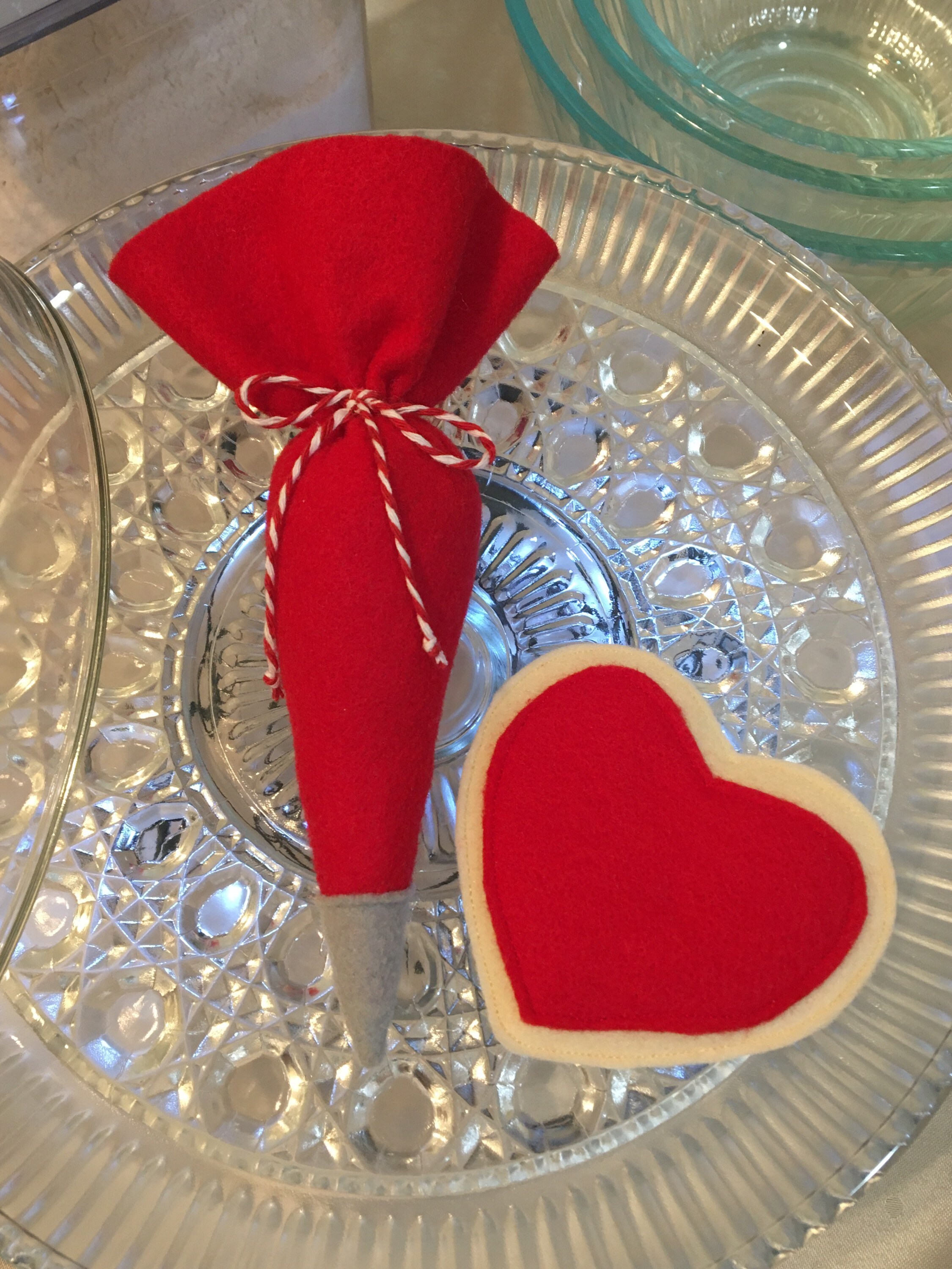 Felt Frosting Piping Bags With Matching Cookies A Special | Etsy