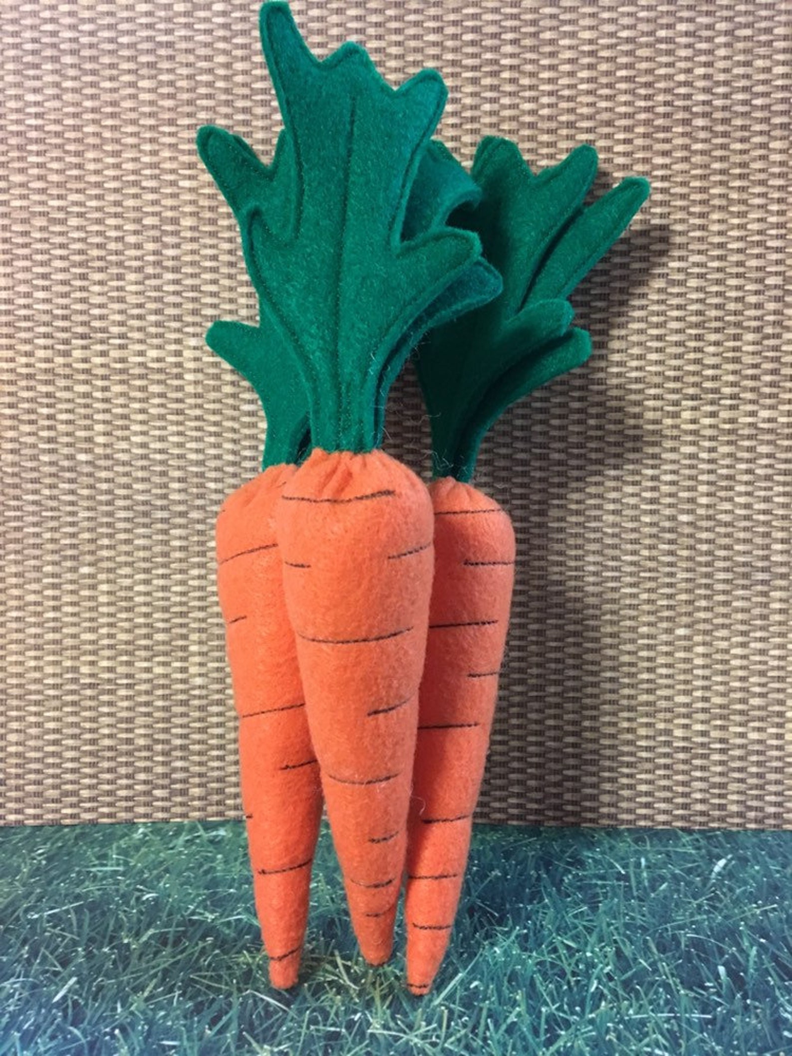 Felt Play Carrot | Etsy