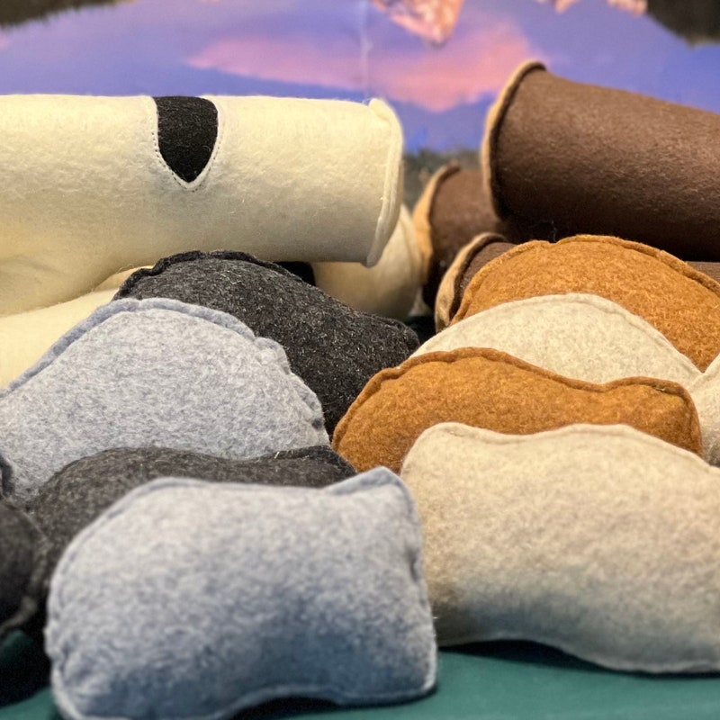 Felt Rocks - Etsy
