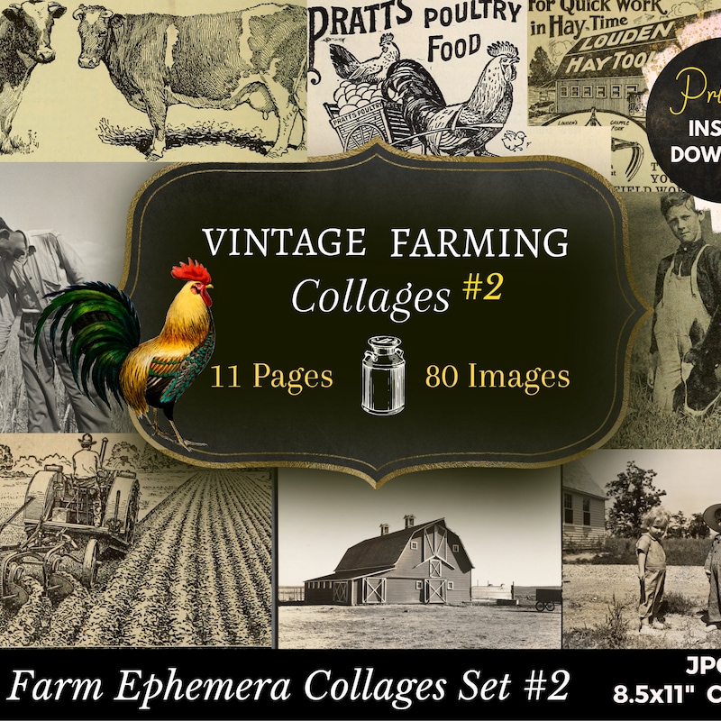 Vintage Farming Ephemera - Etsy