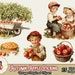 Apple Picking Clipart, Apple PNG, Fall Autumn Harvest, Apple Orchard ...