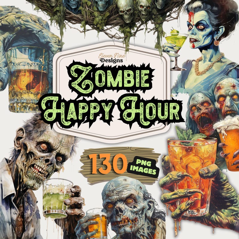 Zombie Glass - Etsy