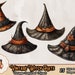Witch Hat Clipart, Halloween Witch PNG, Commercial Use for Scrapbooking ...