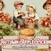 Apple Picking Clipart, Apple PNG, Fall Autumn Harvest, Apple Orchard ...