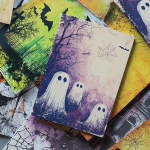 Halloween Grunge Digital Paper Pack – 30 Spooky 8.5x11" Jpgs, Horror ...