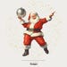 Disco Santa PNG, Dancing Santa Design, Cute Retro Santa Claus Clipart ...