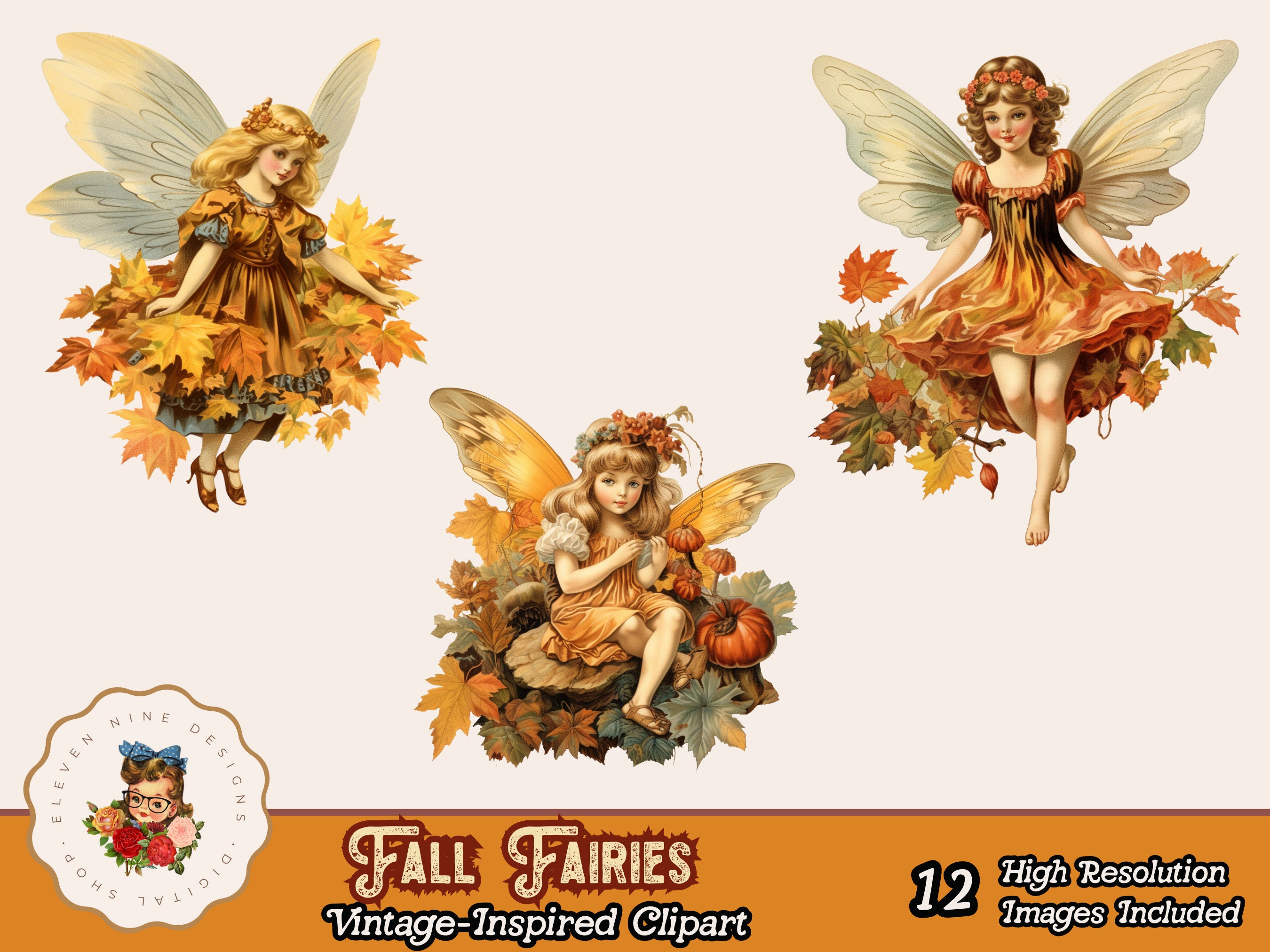 Fall Fairy Clipart, Commercial Use, Fairy PNG Clipart, Autumn Fall ...