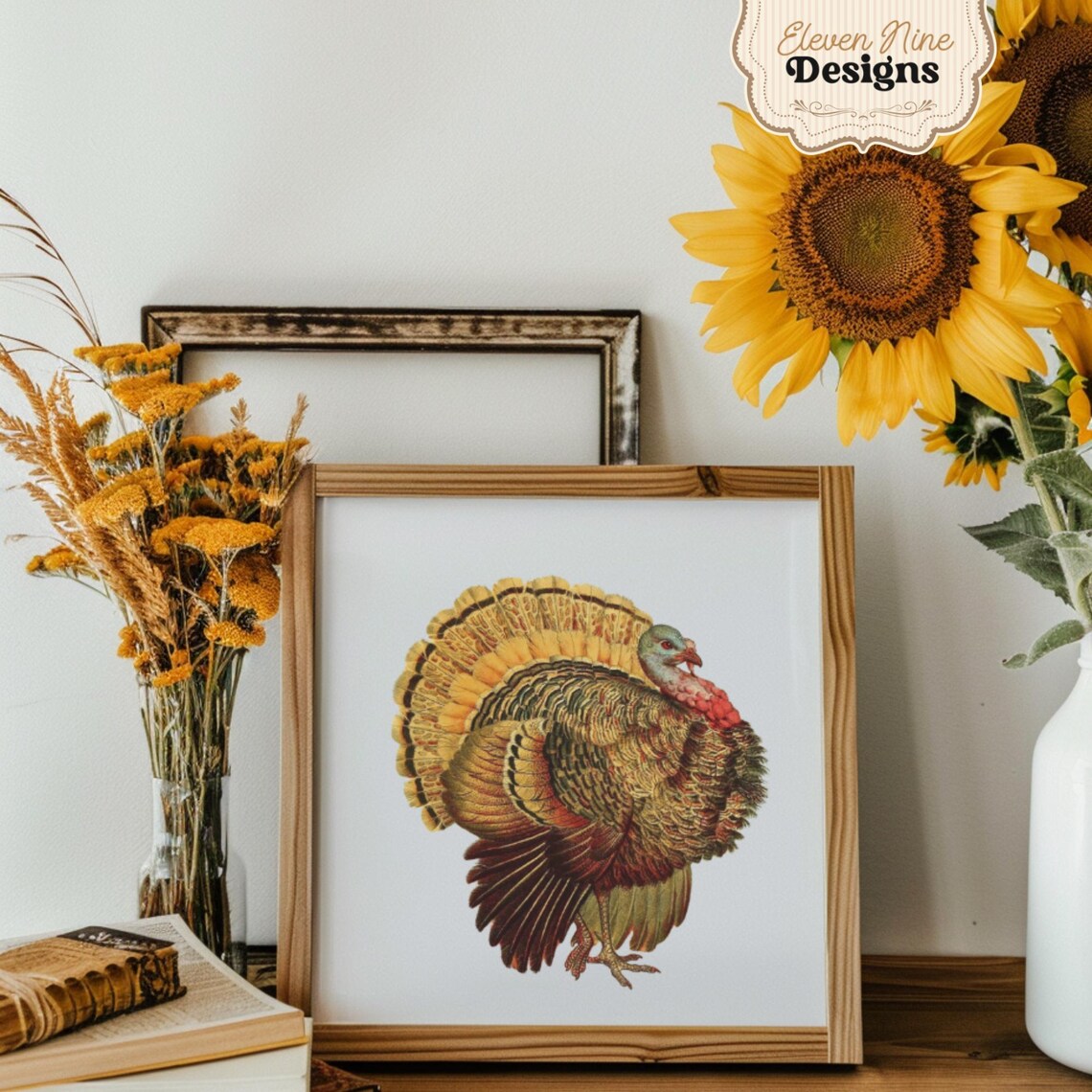 Vintage Victorian Turkey Illustration: Thanksgiving Clipart (PNG ...