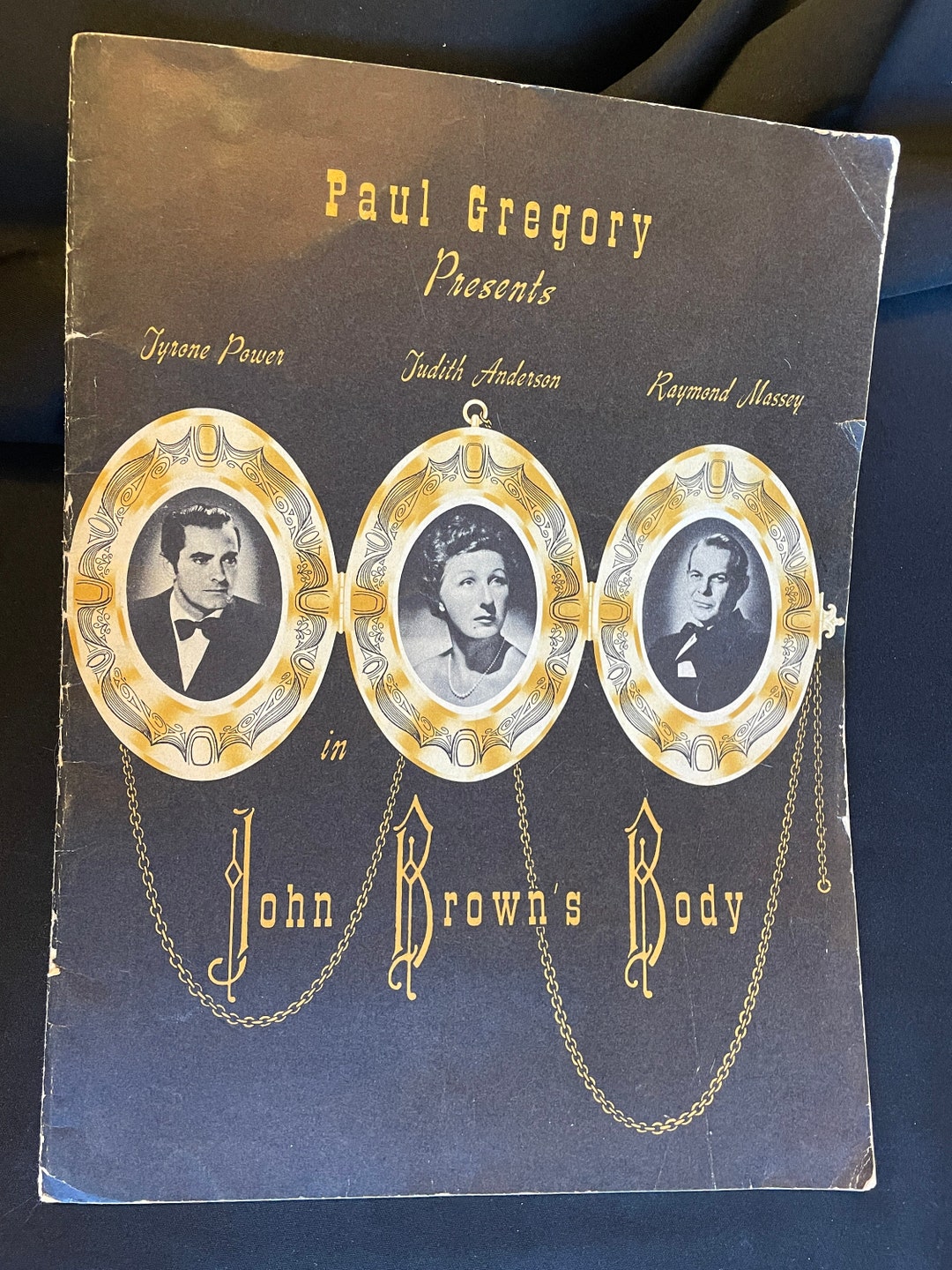 Tyrone Power JOHN BROWN'S BODY Judith Anderson Raymond Massey 1953 ...