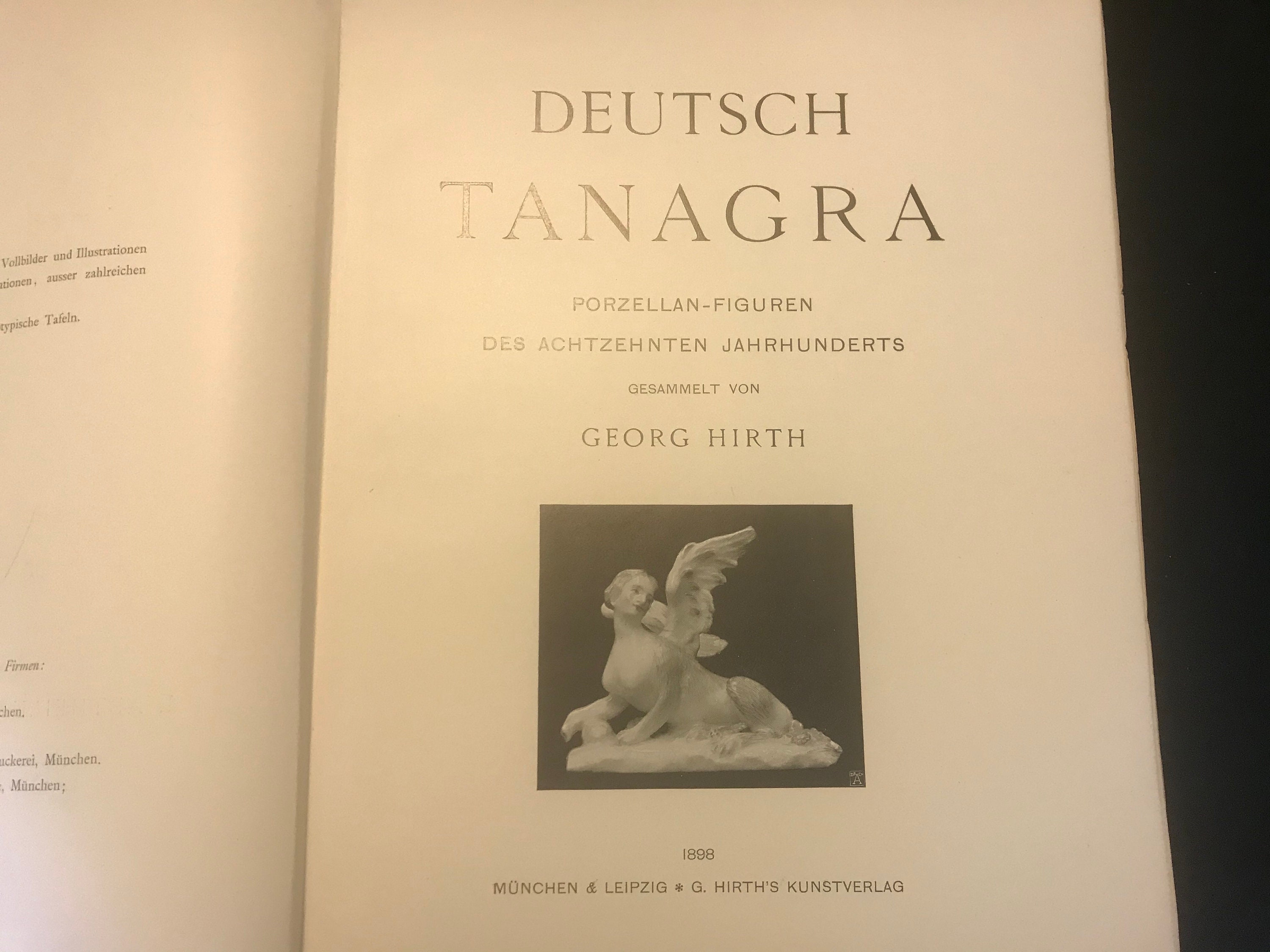 Oud porselein George Hirth Deutsch Tanagra Porzellan Figuren ...