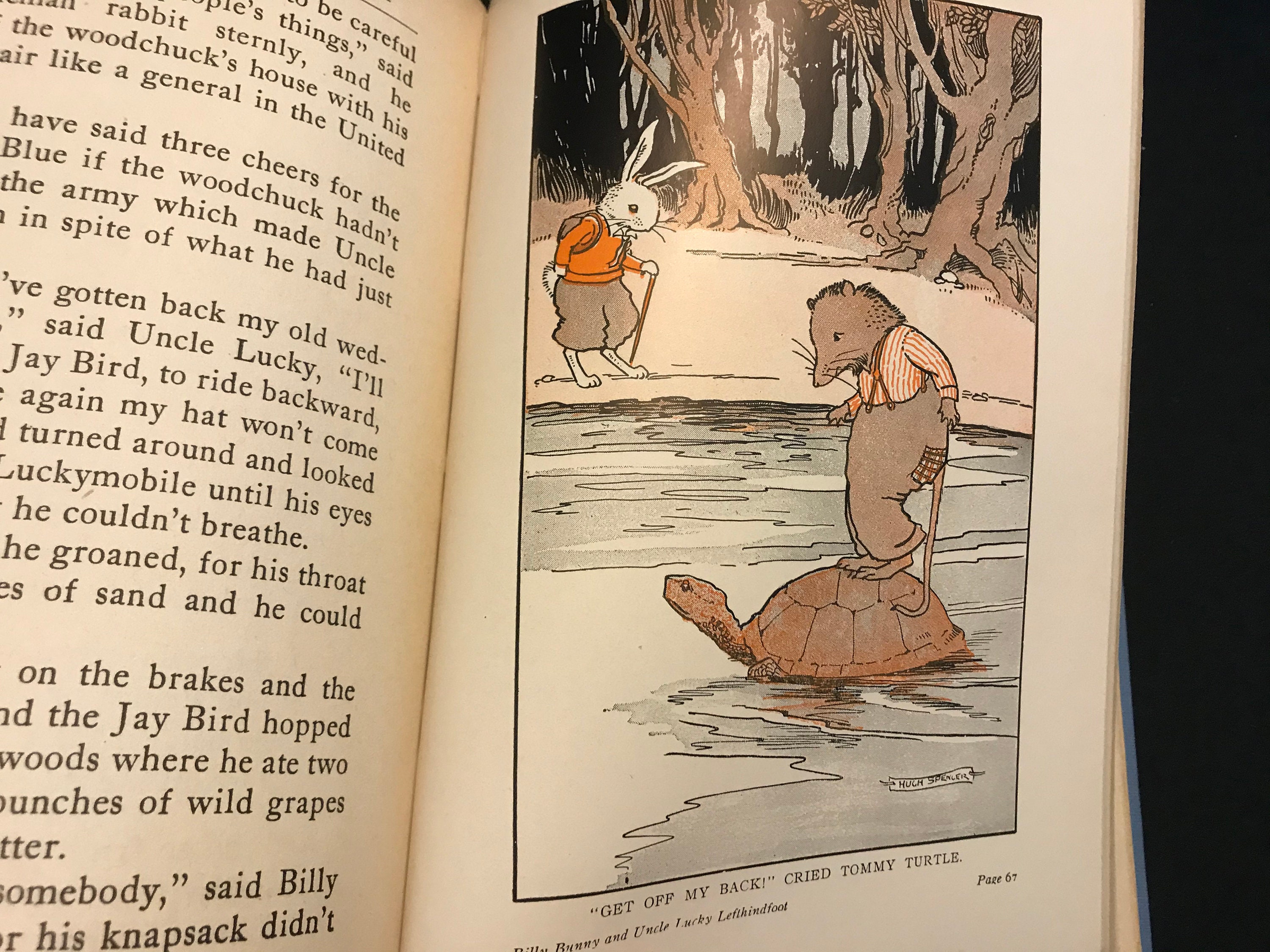 1920 Billy Bunny Uncle Bull Frog Uncle Lucky Lefthindfoot - Etsy