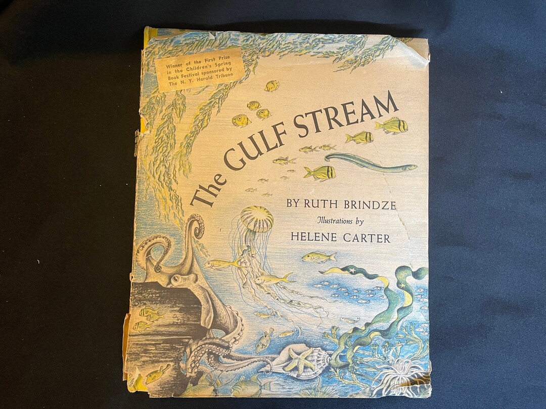 1945 the Gulf Stream Ruth Brindze Children's Illustrated Hardback Hard ...