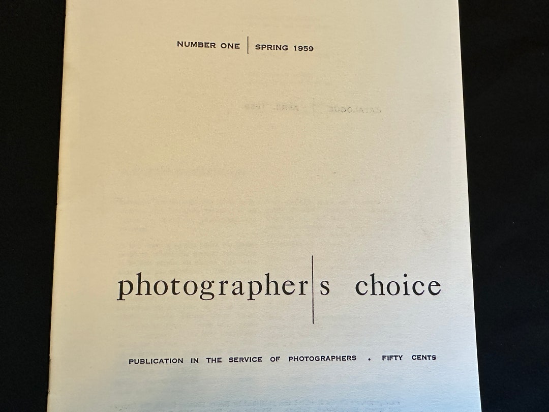1959 Photographer's Choice No 1 Henry Holmes Smith Indiana University ...