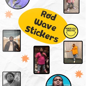 Rod Wave Stickers - Etsy