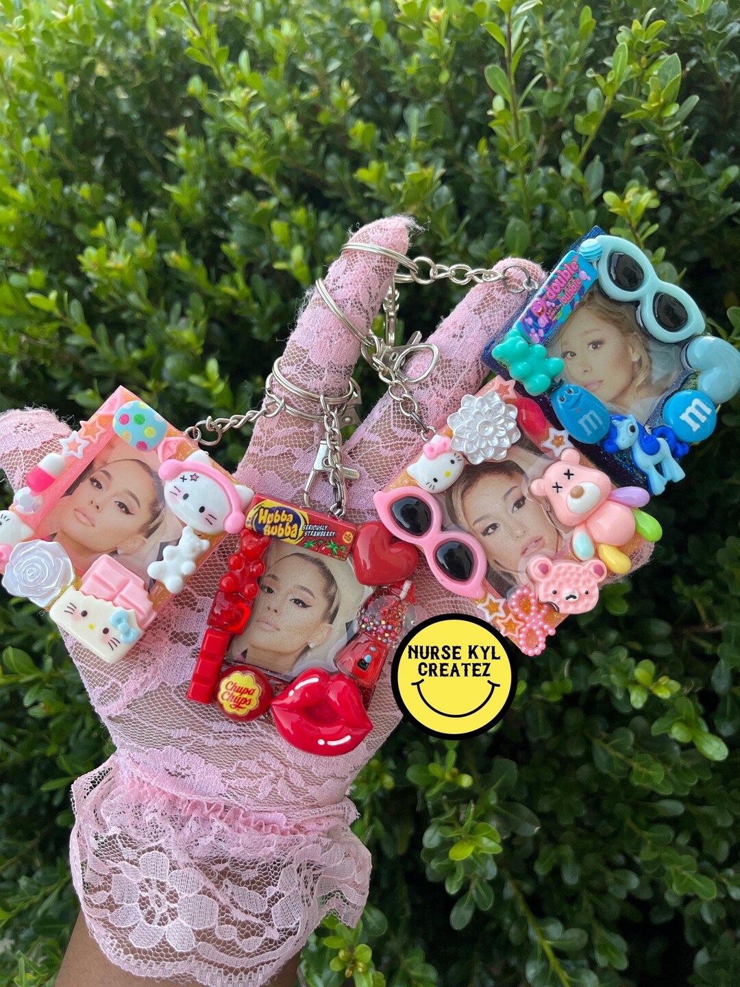 Ariana 3D Keychains/bookbag Charms (sold Individually) - Etsy UK